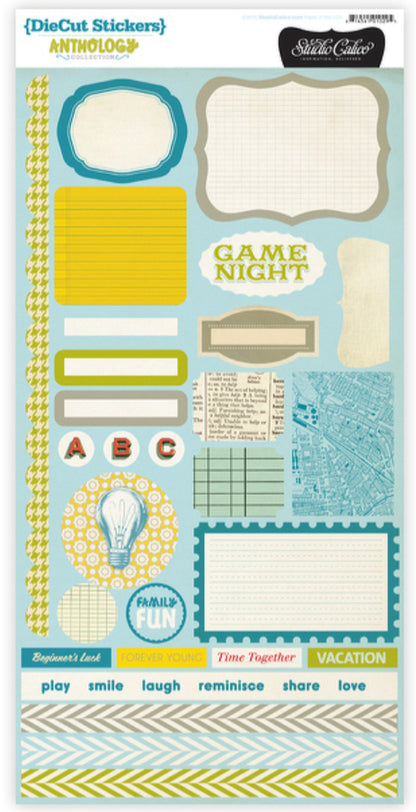 Studio Calico Die Cut Stickers – sugar and spice crafts